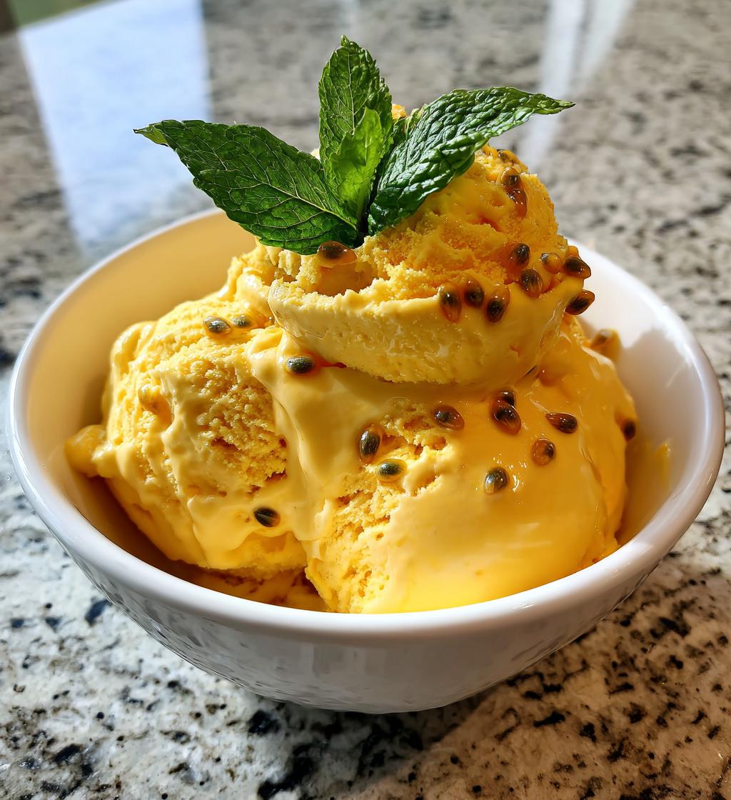 Passion Fruit Ice Cream: 5 Reasons You'll Crave This Bliss