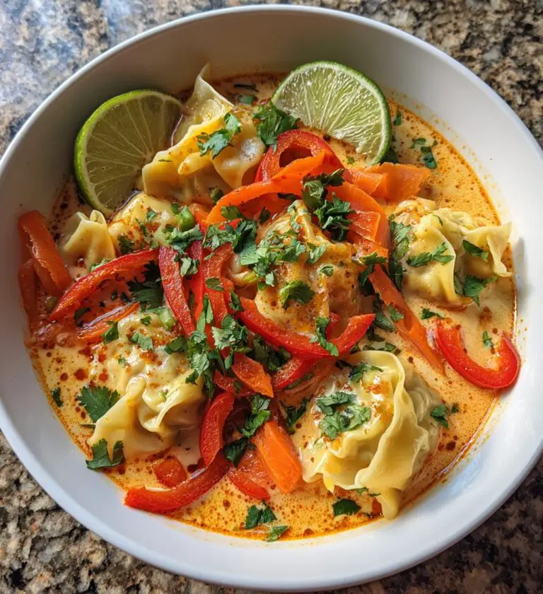 Spicy Red Curry Wonton Soup: 7 Comforting Flavors Await – Vihaad Przepisy