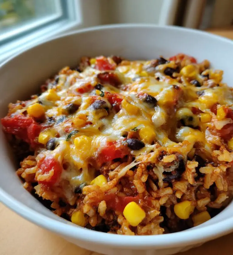 One Pot Mexican Rice Casserole: 7 Comforting Servings