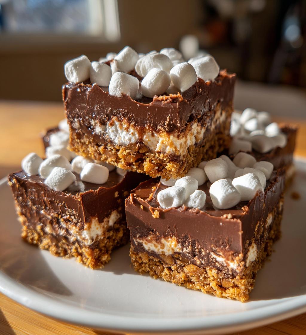 Chocolate Marshmallow Squares: 5 Steps to Sweet Bliss – Vihaad Przepisy