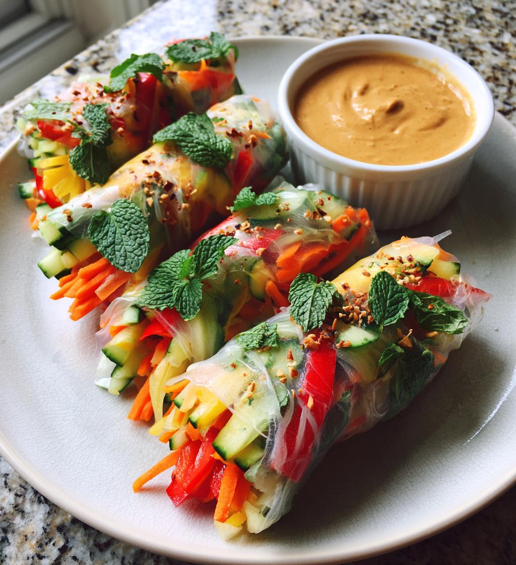 Spring Rolls with Peanut Sauce: 5 Fresh Ways to Impress – Vihaad Przepisy