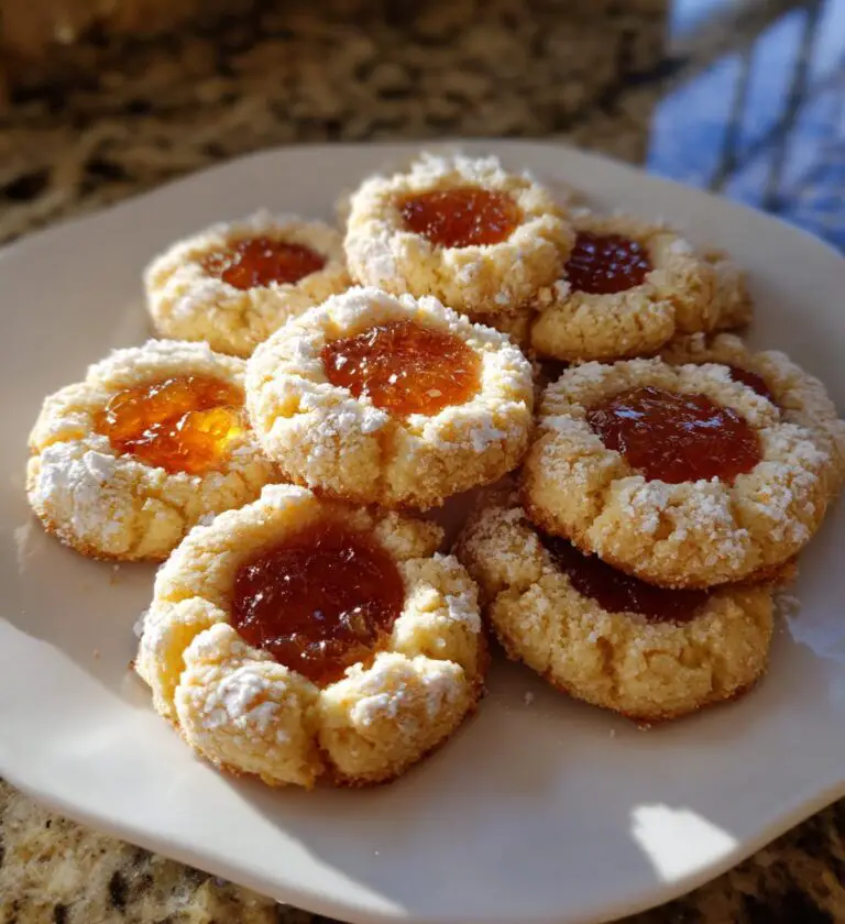 Almond Jam Thumbprint Cookies: 5 Sweet Bites of Joy – Vihaad Przepisy