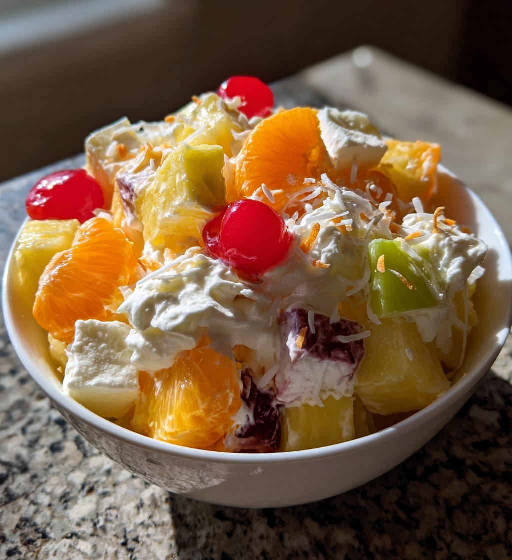 Ambrosia Fruit Salad With Cool Whip 5 Sweet Delights Vihaad Przepisy