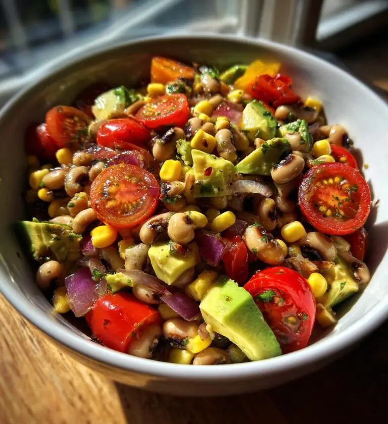 Black Eyed Pea Salad Cowboy Caviar: 15-Minute Delight – Vihaad Przepisy