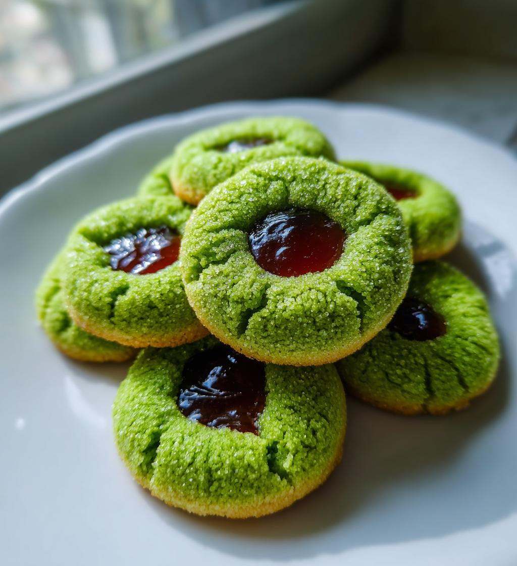 Green Thumbprint Cookies: 7 Irresistible Sweet Delights – Vihaad Przepisy