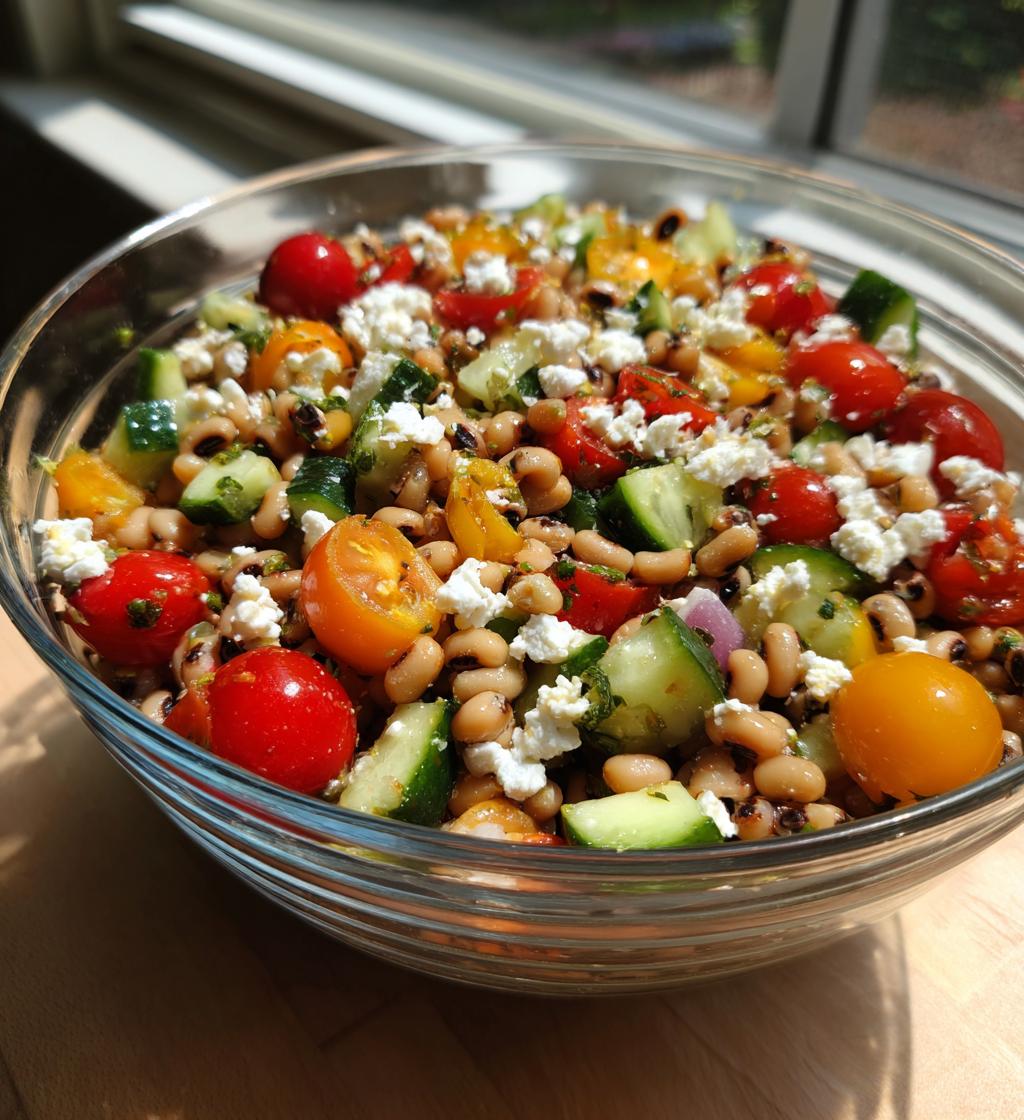 Mediterranean Black Eyed Pea Salad: 5 Flavorful Secrets – Vihaad Przepisy