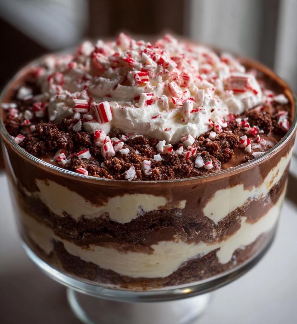 Peppermint Trifle: 5 Layers of Festive Bliss – Vihaad Przepisy