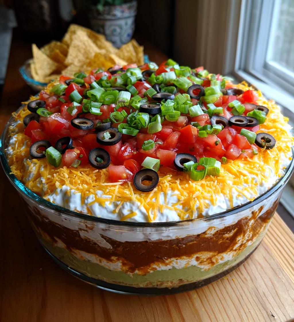 Super Bowl 7 Layer Dip: A Game-Changer for Parties – Vihaad Przepisy