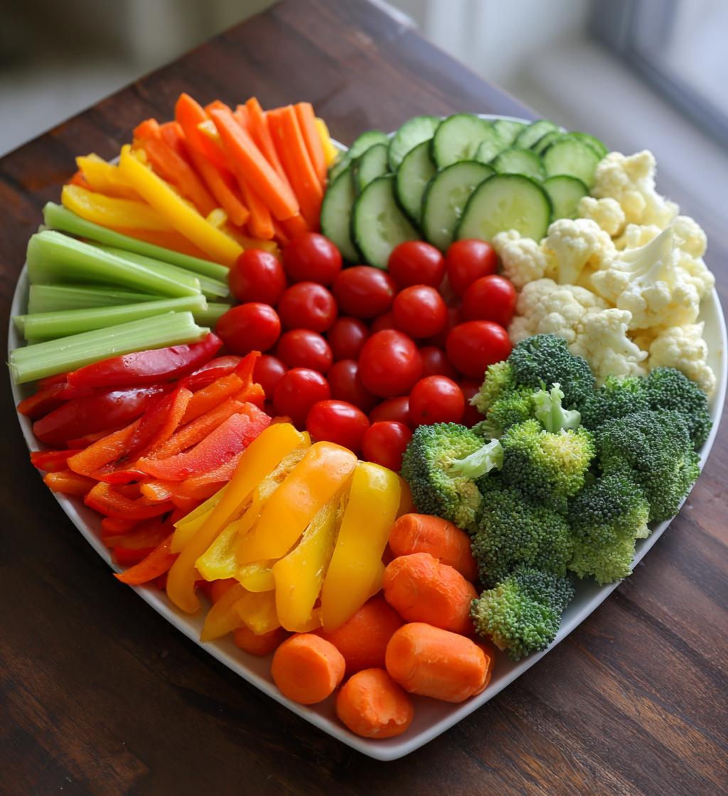 Valentine Vegetable Tray: 7 Ways to Impress Your Love – Vihaad Przepisy