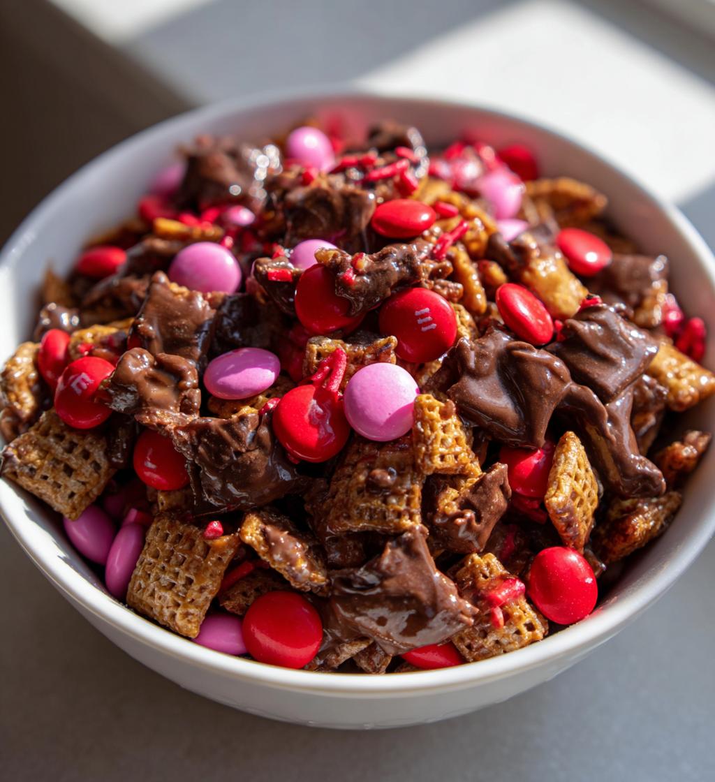 Valentines Day Muddy Buddies: 5 Steps to Sweet Bliss – Vihaad Przepisy